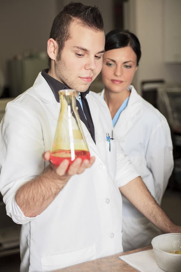 Scientist at Work in a Laboratory Stock Image - Image of analysis ...