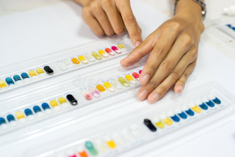 Scientist at Work Medical Equipment. Biochemistry Test Stock Photo ...