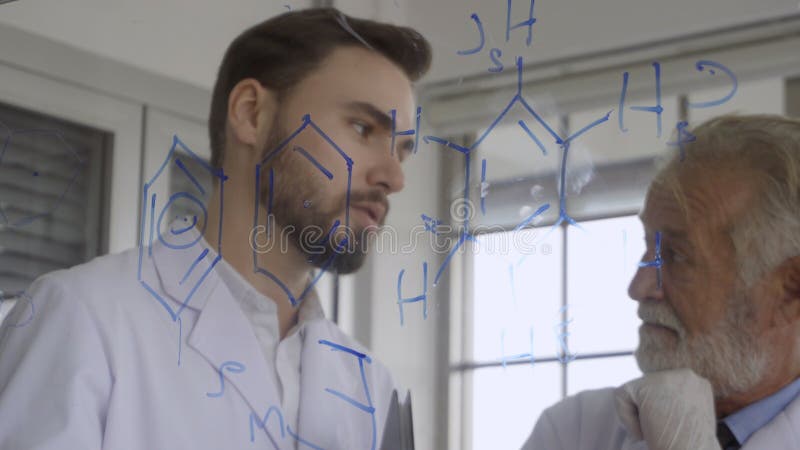 Scientist Work with Science Equipment in Laboratory. Scientific ...