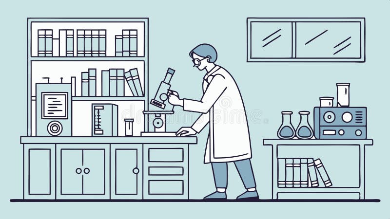 Scientist Working in Lab, Scientific Research, Experiment, Science ...