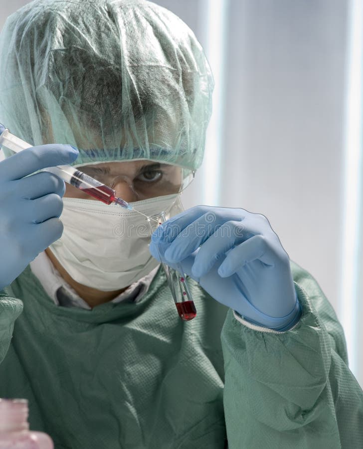 Scientist Working In Laboratory Picture. Image: 6437467