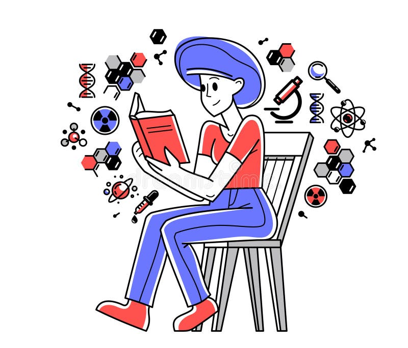 Scientist Working on Some Science Research or Invention, Discovering ...