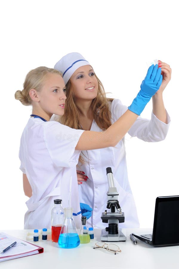 Scientists stock photo. Image of blue, faculty, health - 16659480