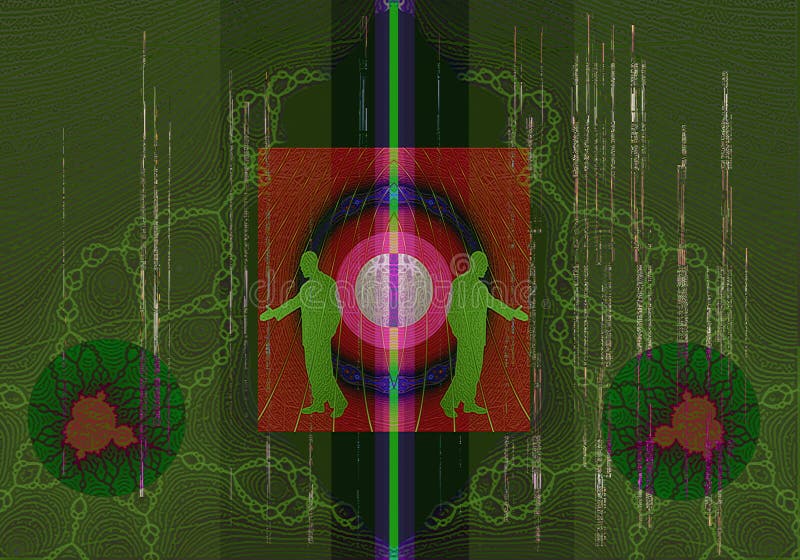 Scientists argue stock illustration. Illustration of background - 165124723