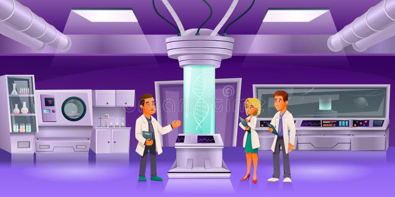 Scientists Colored Cartoon Composition Stock Illustrations – 12 ...