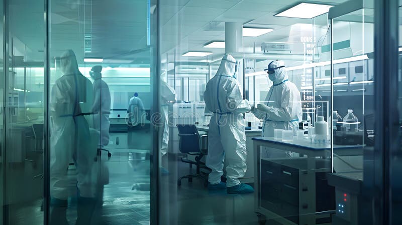 Scientists Conduct Advanced Research Experiments in a Modern Laboratory ...