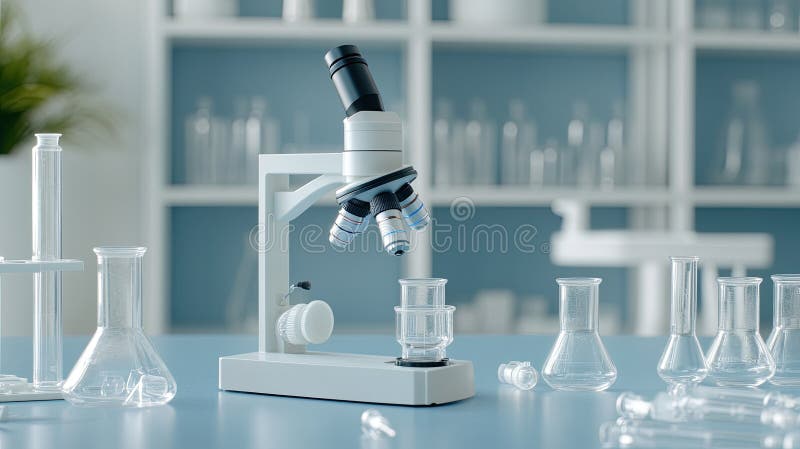 Scientists Conduct Experiments in a Well-equipped Laboratory Featuring ...