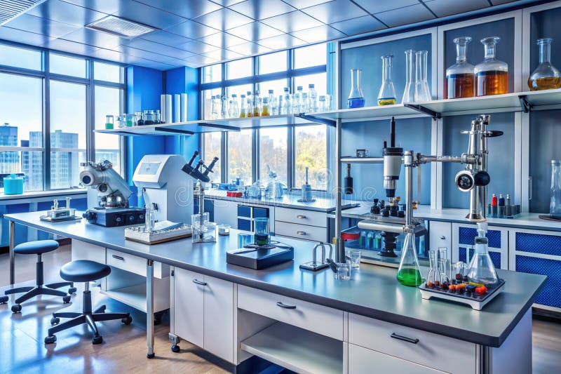 Scientists Conducting Quality Control Tests in a Laboratory Setting ...