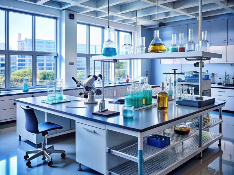 Scientists Conducting Quality Control Tests in a Laboratory Setting ...