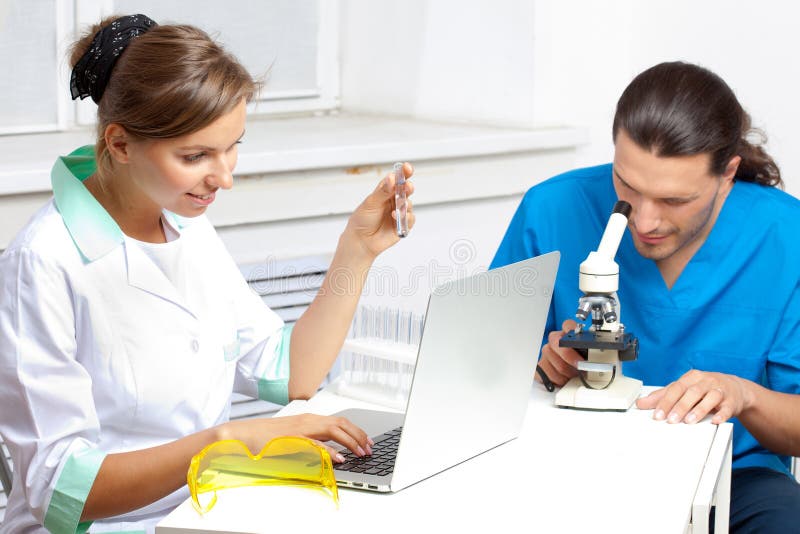 Scientists Develop a New Remedy Stock Image - Image of doctor, health ...