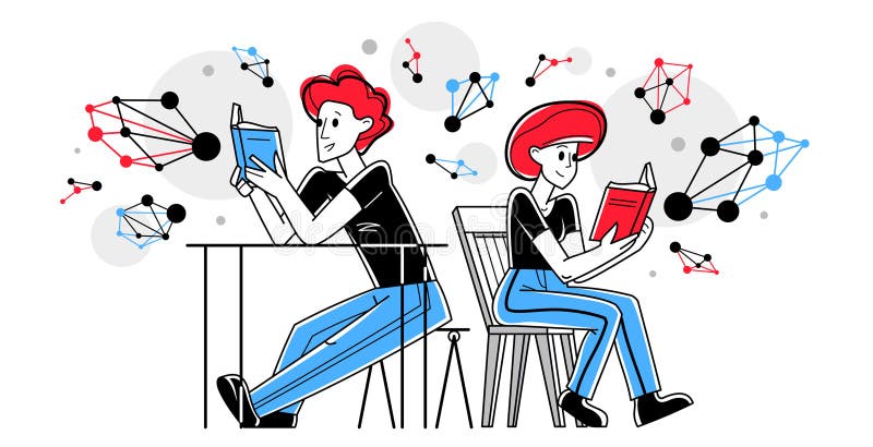 Scientists Discovering Science Molecules and Making Experiments Vector ...