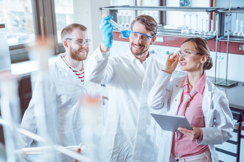 Scientists doing science stock photo. Image of chemical - 173479266