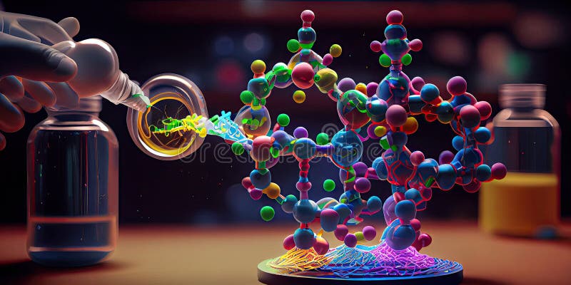 Scientists are Experimenting and Research with Molecule, Innovation ...