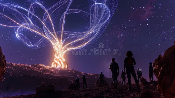 Scientists Explore Vibrant Genetic Patterns in Space, Representing ...