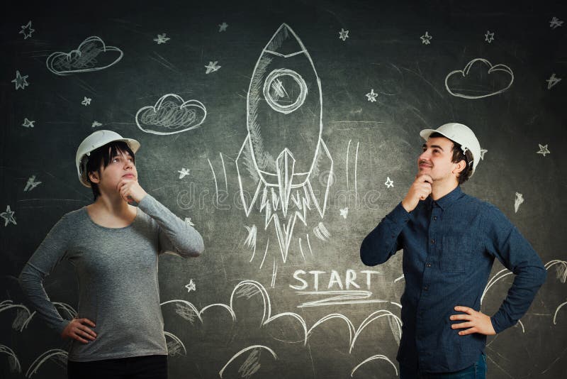 Scientists idea exchange stock image. Image of industry - 138281155