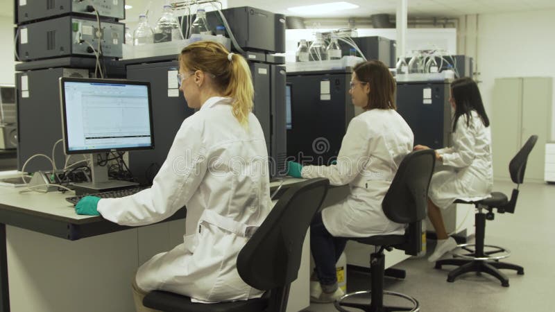 Scientists in the Laboratory. Stock Footage - Video of education ...