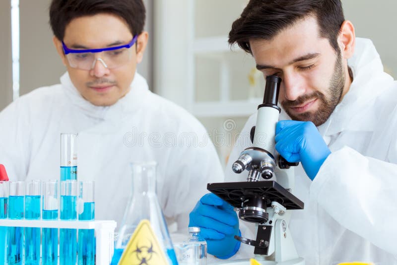 Scientists in the Laboratory Stock Photo - Image of biology, laboratory ...