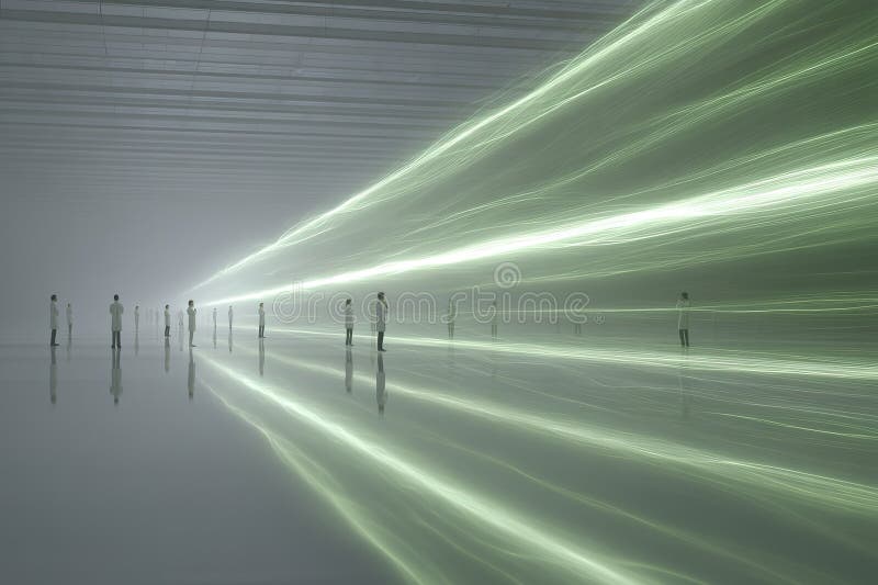 Scientists Observe Light Beams in a Futuristic Research Facility during ...