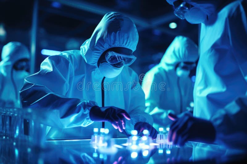 Chemistry Experiments, Chemical Lab with Beakers, Test Tubes, and ...