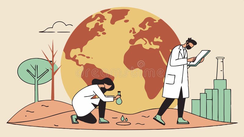 Scientists Studying Earth Globe, Science Research and Global Study ...