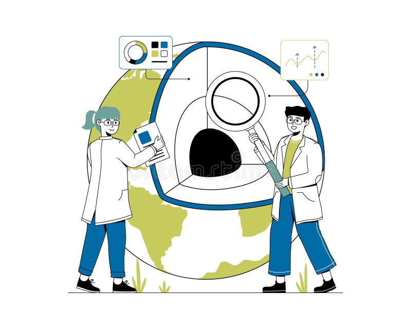 Scientists Take Care of Nature and Study the Ecological Environment ...