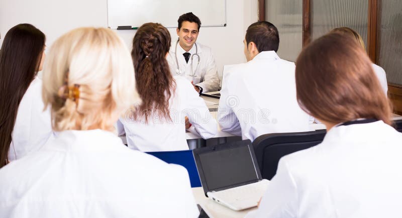 Scientists at Training Courses Stock Image - Image of colleagues, asian ...