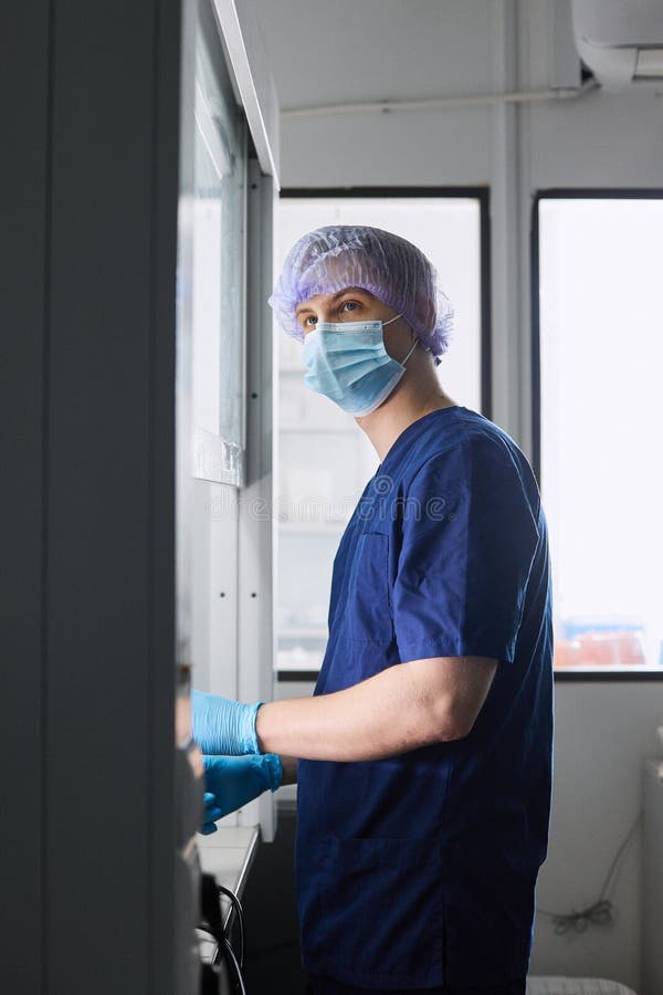 Scientists Work in the Laboratory. a Researcher Conducts Laboratory ...