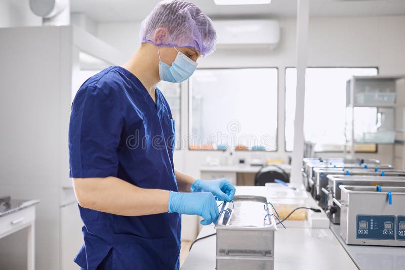 Scientists Work in the Laboratory. a Researcher Conducts Laboratory ...