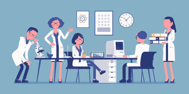 Faceless Scientists Stock Illustrations – 88 Faceless Scientists Stock ...