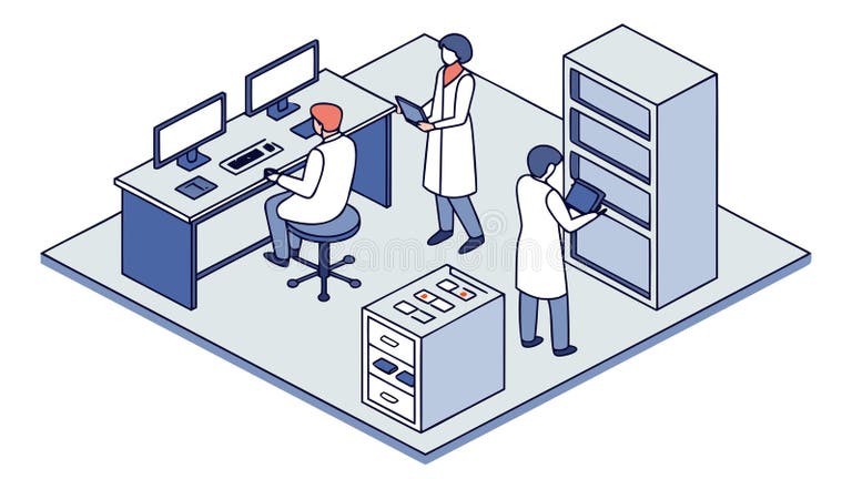 Collaborative Research Environment Stock Illustrations – 1,181 ...