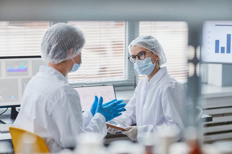 Scientists Working in Team at the Lab Stock Image - Image of scientist ...