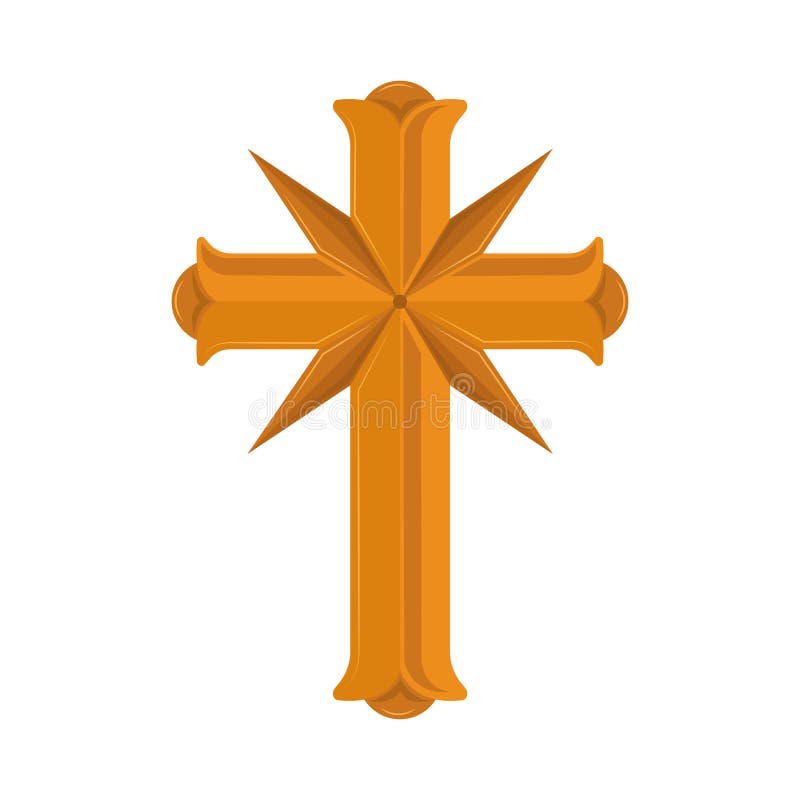 Scientology cross emblem stock vector. Illustration of faith - 357591156