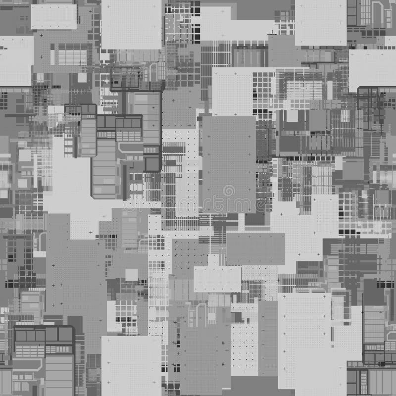 SCIFI Displacement Map for 3d Stock Illustration - Illustration of ...