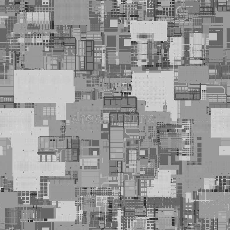 SCIFI Displacement Map for 3d Stock Illustration - Illustration of ...