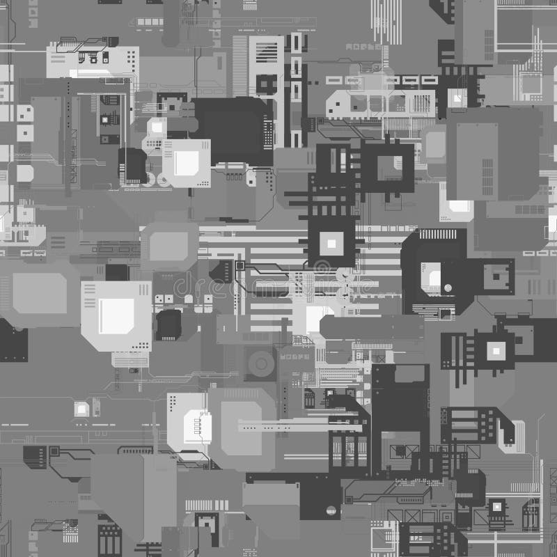 SCIFI Displacement Map for 3d Stock Illustration - Illustration of gray ...