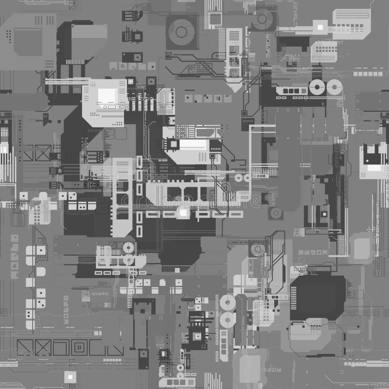 Futuristic Displacement Stock Illustrations – 1,662 Futuristic ...