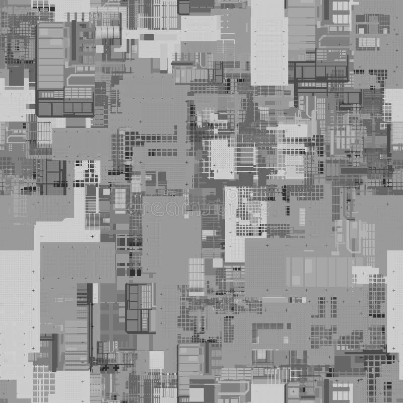 SCIFI Displacement Map for 3d Stock Illustration - Illustration of ...