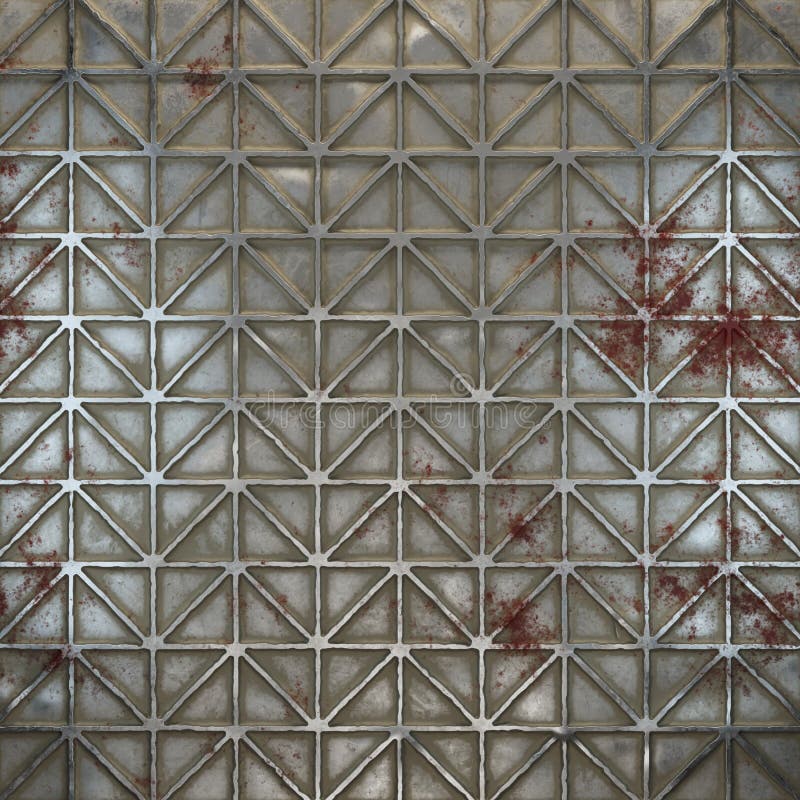 SciFi Panels. Futuristic Texture. Spaceship Hull Geometric Pattern. 3d ...