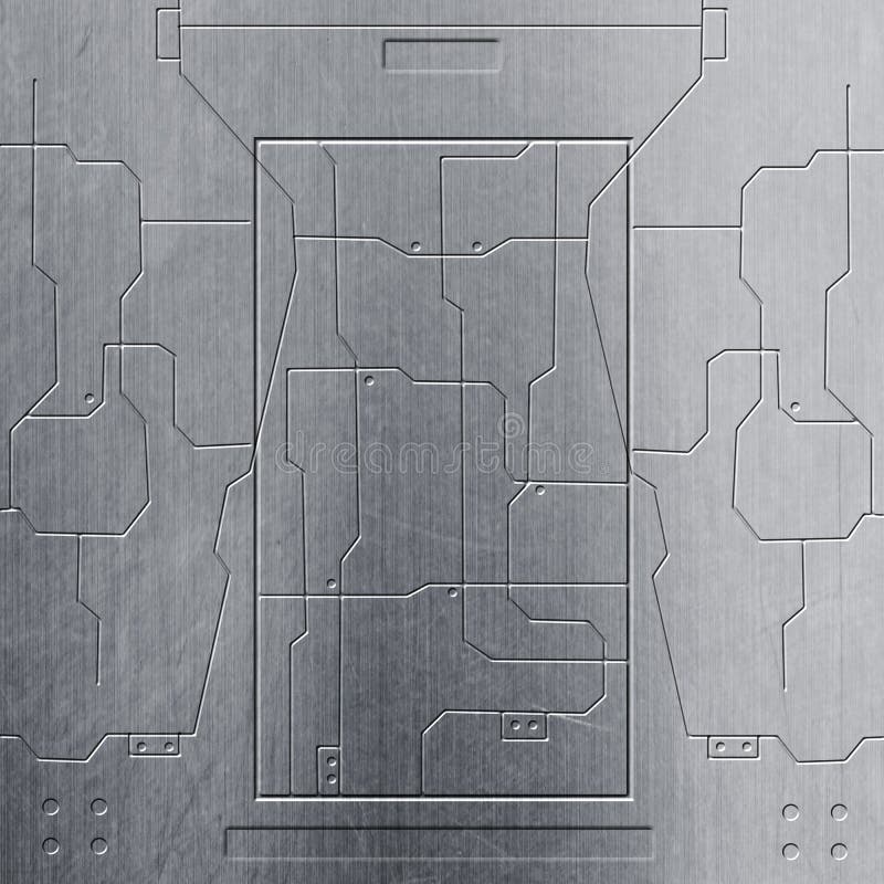 Sci Fi Metal Texture