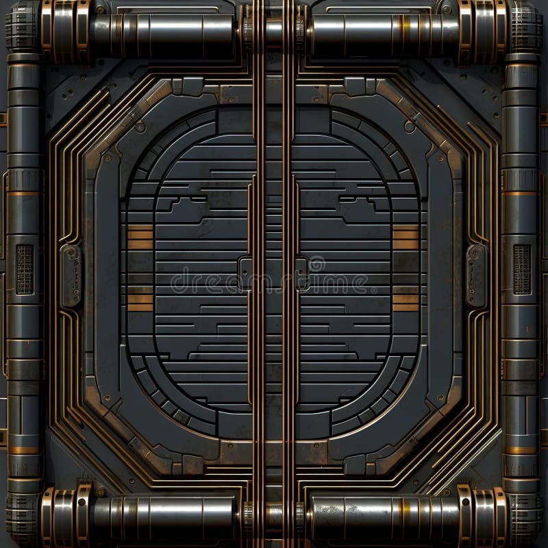 Sci Fi Door Texture