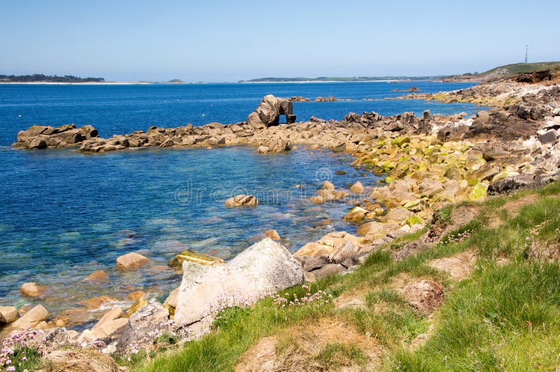 Scilly Isles, Great Britain Stock Image - Image of coast, britain: 85388659
