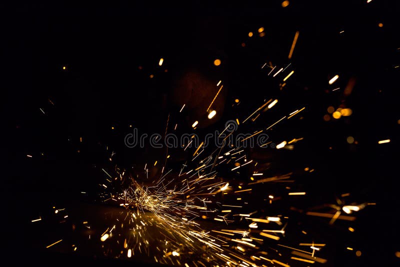 Scintille Nel Buio Scintille Natale E Capodanno Luce Magica Immagine ...