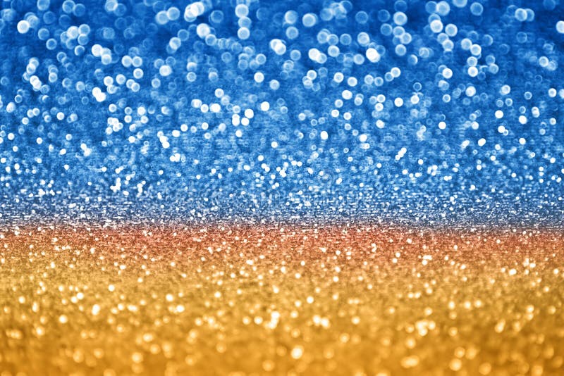 Scintillement bleu d'or photo stock. Image du scintillant - 46000600