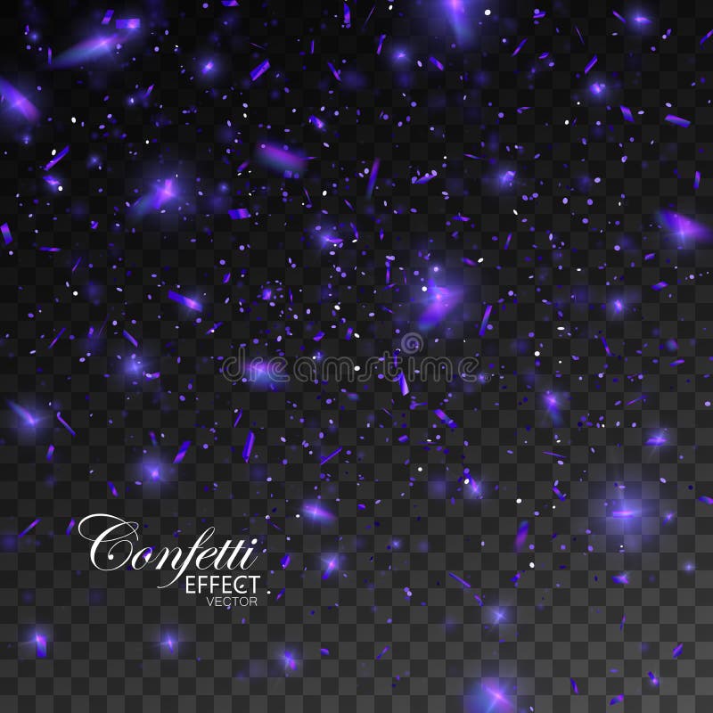 Scintillements De Confettis Illustration de Vecteur - Illustration du ...