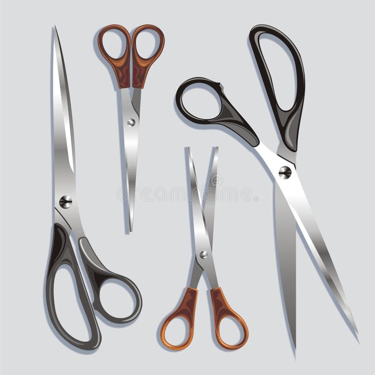 Barber Scissor Clip Art Stock Illustrations – 2,280 Barber Scissor Clip ...