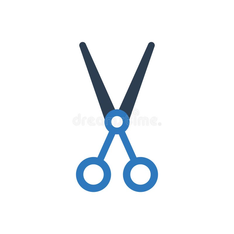 Scissor Icon stock vector. Illustration of cutting, salon - 394702874
