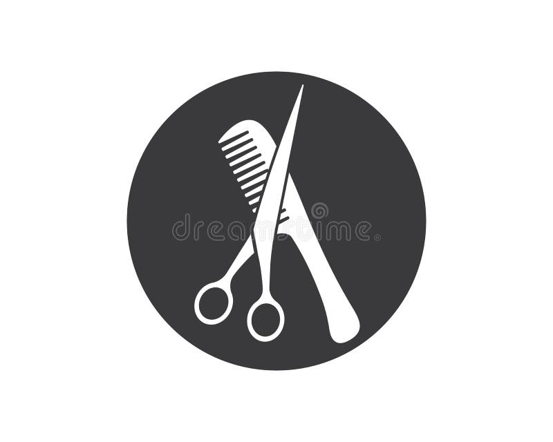 Scissor Icon Logo Vector Illustration Stock Vector - Illustration of ...