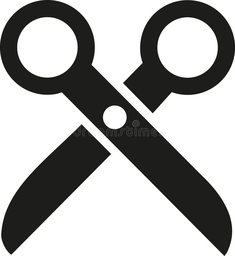 Scissor icon vector stock vector. Illustration of scissors - 107190723