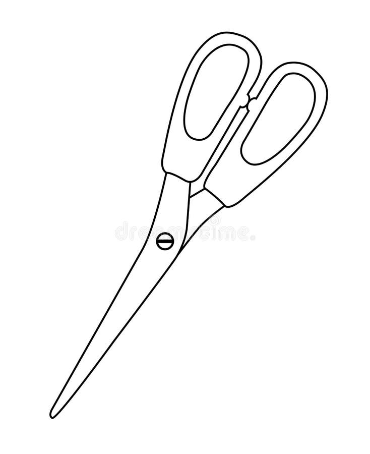 Scissor Outline and Filled Isolated Vector Icon that Can Be Easily ... Scissor Outline and Filled Isolated Vector Icon that Can Be Easily ...