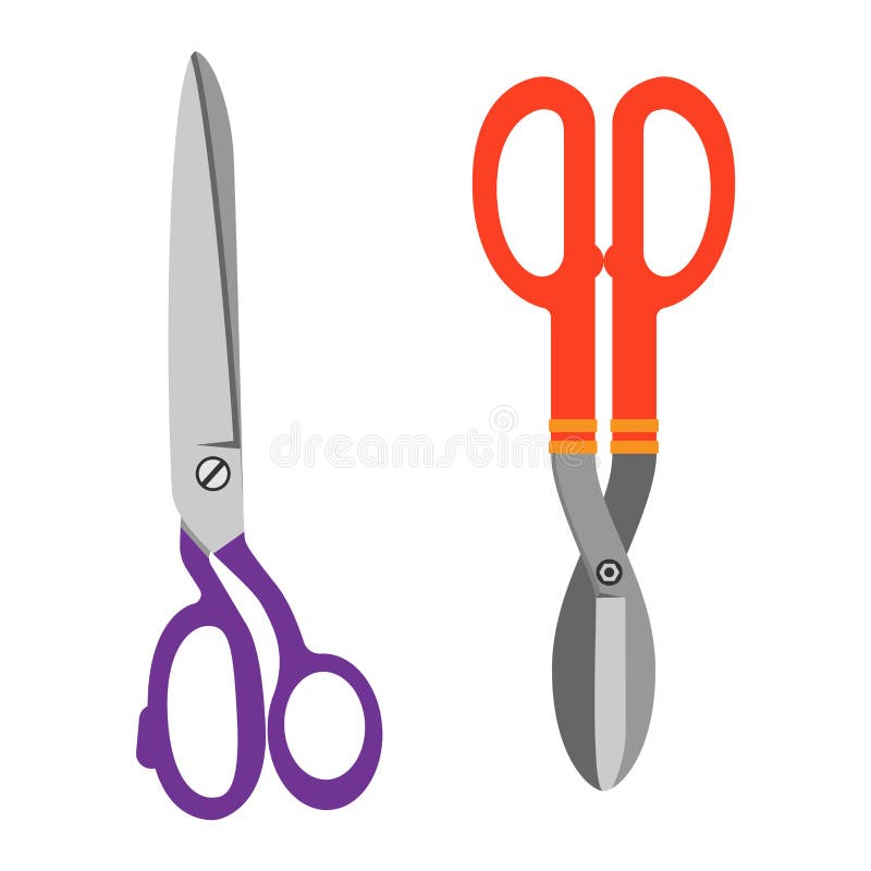 Scissor Vector Illustration Stock Vector - Illustration of icon, style ...